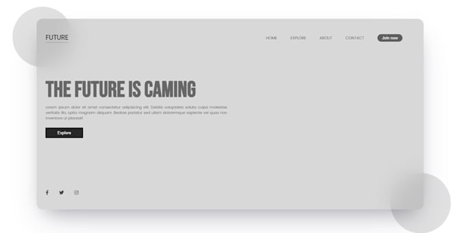 Create Responsive Html Css Landing Page Design In 24h By Salah 93 Fiverr