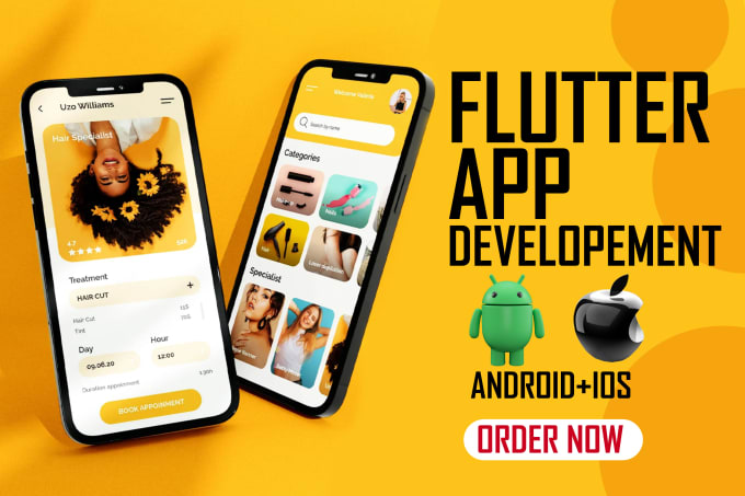 Be Your Flutter Developer Build Android Ios Flutter App With Firebase
