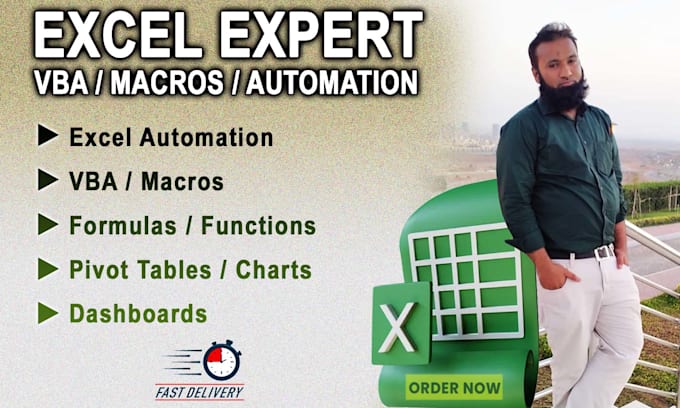 Do Excel Spreadsheet Excel Formula Excel Macro And Vba By Nasir