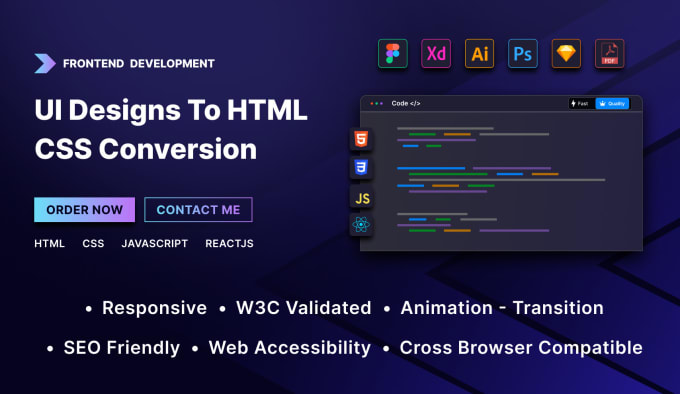 Convertir Figma En React Psd En Html Figma En Html Ai Xd Sketch En Html