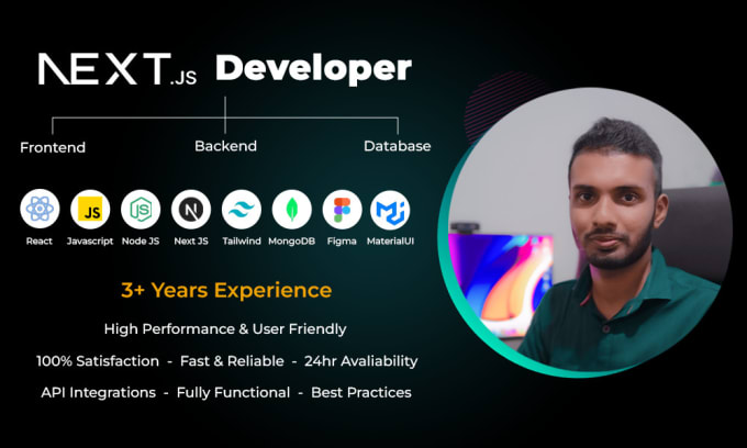 Develop React Js And Next Js Projects For Your Business Success By I