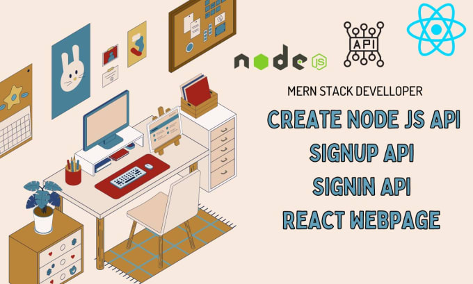 Develop Nodejs Backend Api And Integrate Frontend Webpage By Rebel