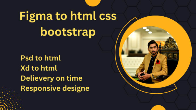 Convert Figma To Html Css Bootstrap Psd To Html Xd To Html And Fix Bugs