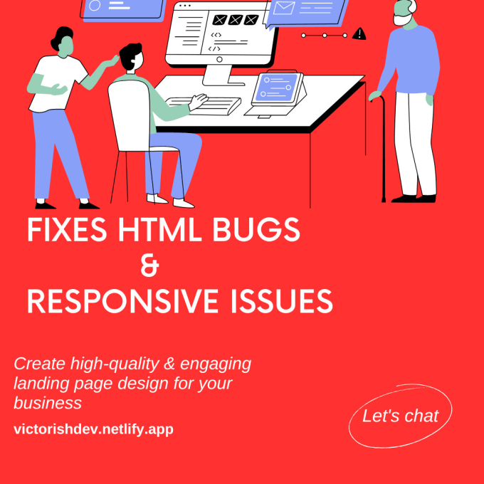 Fix Html Css And Boostrap Responsive Issues Or Bugs By Victor1sh Fiverr