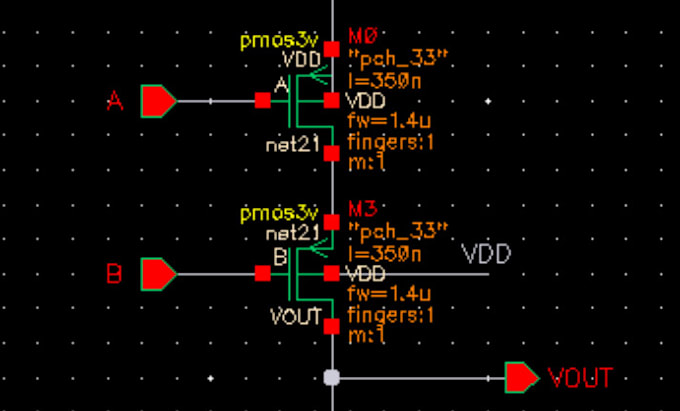 Schematic Symbol Simulation Layout Drc Lvs On Cadence Virtuoso By