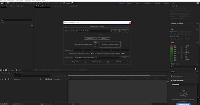 Make A Render Batch Script For After Effects By Nambi Studio Fiverr