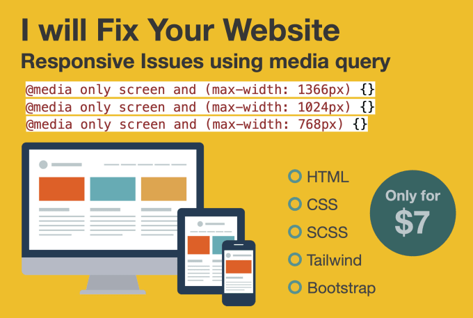 Fix Your Website Htlm And Css Errors And Responsive Issues By Emran05