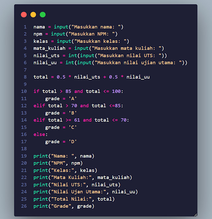 Do Python Programming Custom Scripting Automation By Ainundewi Fiverr