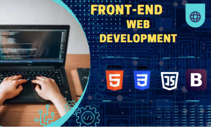 Be Your Html Front End Web Developer Using Html Css And Js By