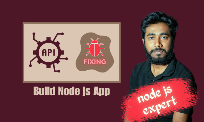 Be Your Node Js Developer For Build Your Node Js Application By Faysal