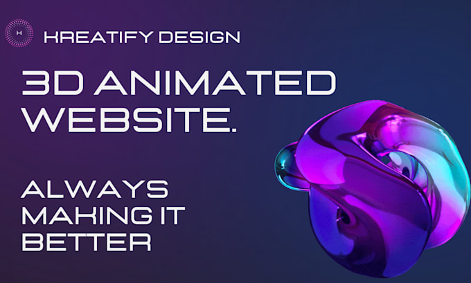 3d Animated Website 3d Animated Webflow Website 3d Model Animation