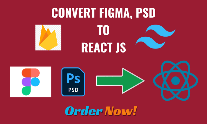 Convert Figma To React Js Psd To React Js Web App With Tailwind Css By