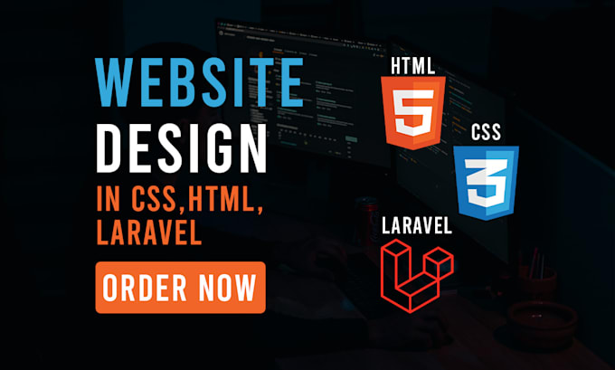 Do Frontend And Backend Website Design In Css Html Laravel By Ramzan Seo Fiverr