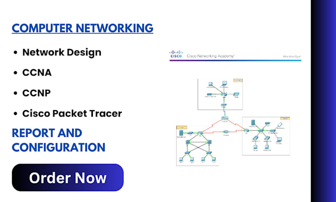 Do Cisco Packet Tracer And Computer Networking Projects By