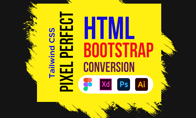 Convert Any Design To Clean Html Tailwind Css Bootstrap By Falguni