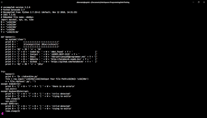Decompile And Also Recompile Any Ea File To Unlock Source Code By Bruno