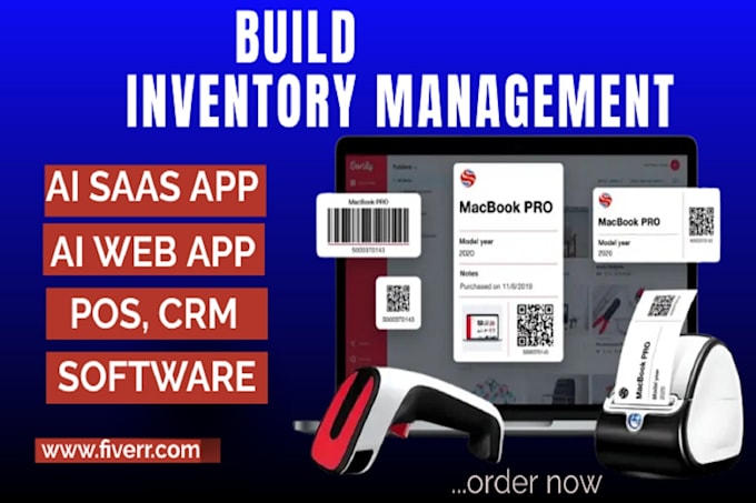 Build Ai Saas App Ai Web App Software Developer Inventory Management