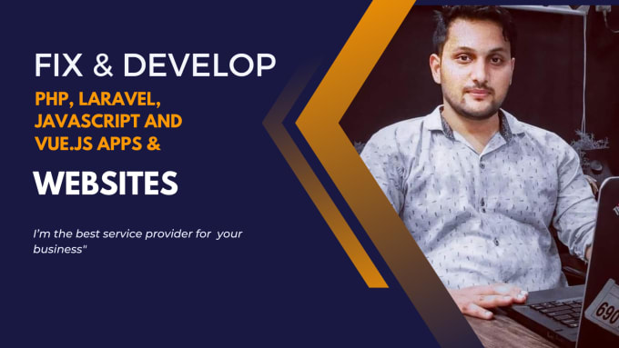 Fix Develop Javascript Php Laravel And Vuejs Website Developer By