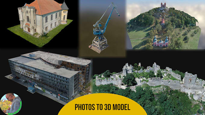 Process Photos Using Photogrammetry To D Models Meshes Point Clouds