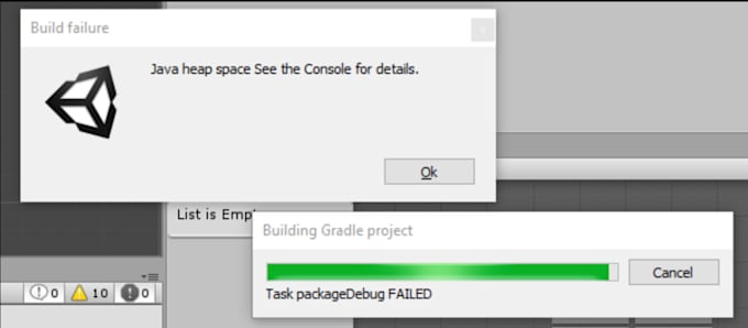 Fix Unity Build Errors Crashes Bugs And Ads By Tamragames Fiverr