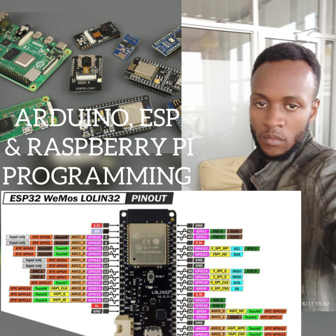 Program Arduino Esp Raspberry Pi Etc For Your Project By Eng