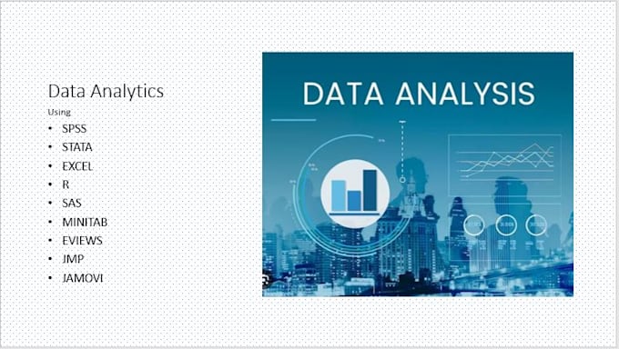 Do Analysis Using Spss Stata R Sas Jmp Jamovi And Excel By Tabby