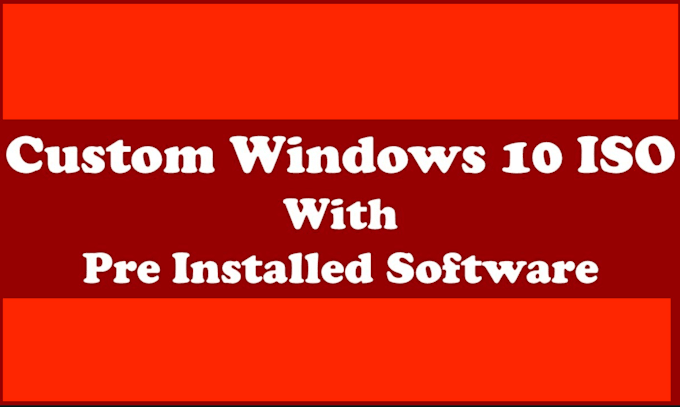 Create Windows 11 Os Iso Image With Preinstalled Apps As Per User