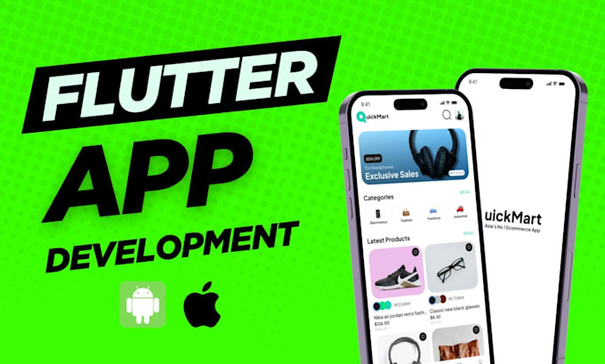 Do Ios Android Mobile App Development Using Flutter By Zarafshanrashid