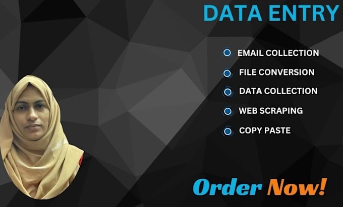 Do Data Entry Web Scraping File Conversion And Copy Paste By