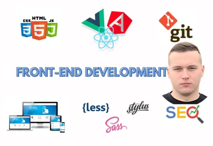 Be Frontend Developer Using React Vue Tailwind Css By Yaroslav Havry