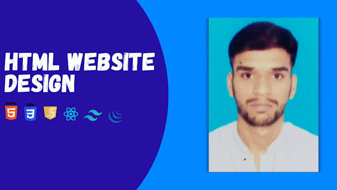Be Your Front End Or Web Developer Using Html Css Javascript By
