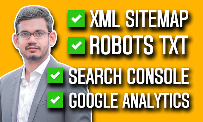 Create Xml Sitemap Robots Txt And Search Console Ga4 Setup By Seo