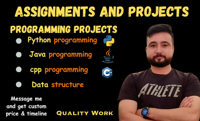 Do Urgent Coding Assignments And Projects In Java Python And Cpp