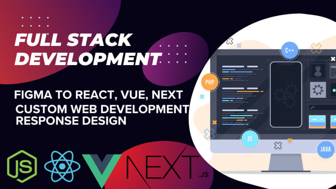 Build Website In Reactjs Nodejs Vue Js And Tailwind Css By