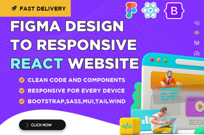Convert Figma To Reactjs Using Tailwind Css Html Frontend Developer