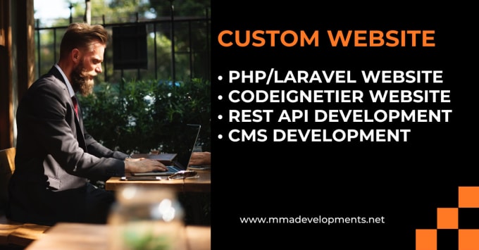 Be Your Custom Website Developer In Php Using Laravel Or Codeigniter By