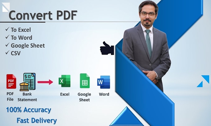 Convert Pdf To Excel Google Sheet Or Scan Image To Excel By Excel