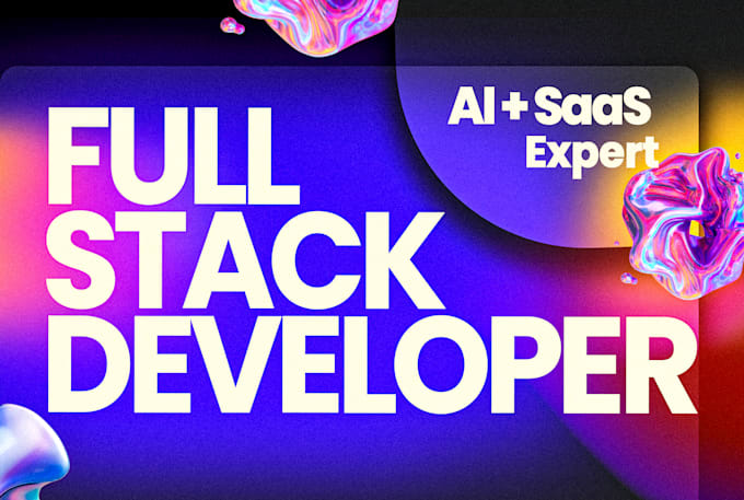 Be Your Full Stack Web Developer Website Web App And Saas With Ai