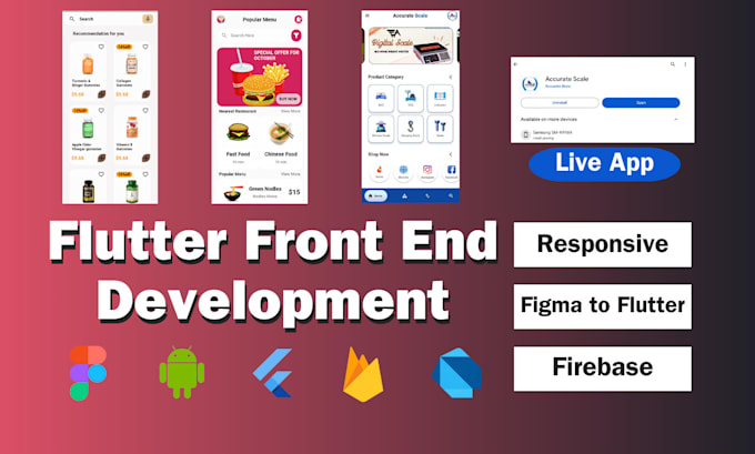 Create Flutter Front End Of Android Mobile Applications By
