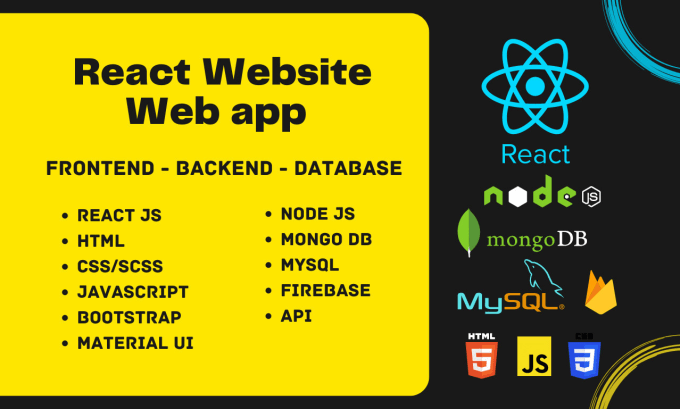 Build Web App As Full Stack Mern Stack Developer Using React Node And