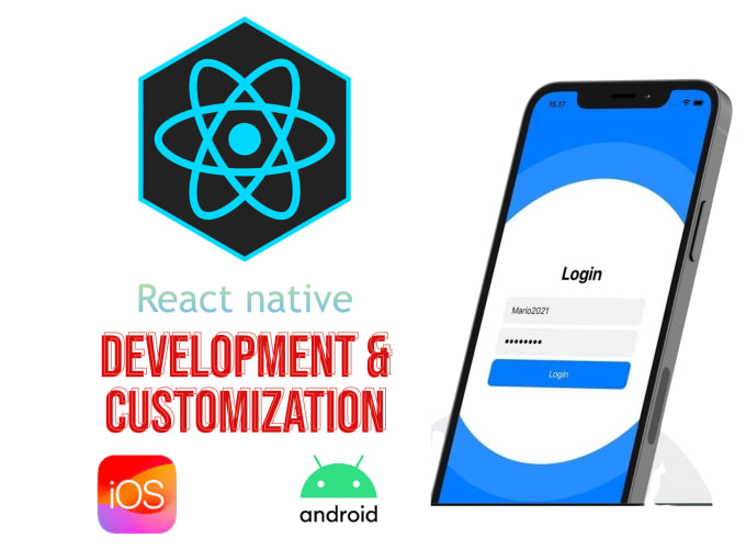 Develop Mobile App Using React Native By Subhank7 Fiverr