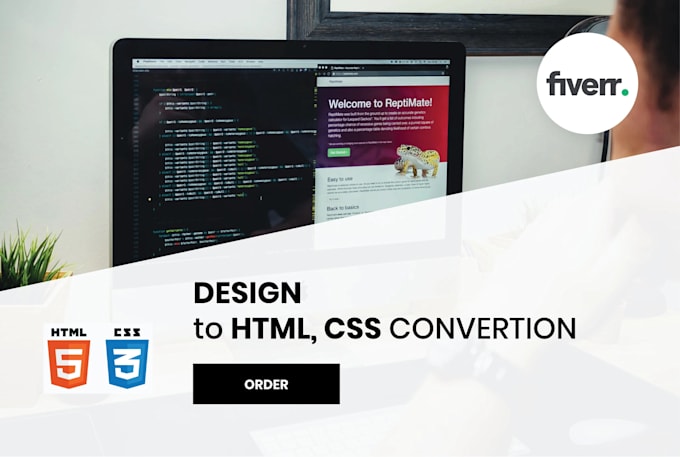 Convert To Html Css Responsive By Ahmed Fellak Fiverr
