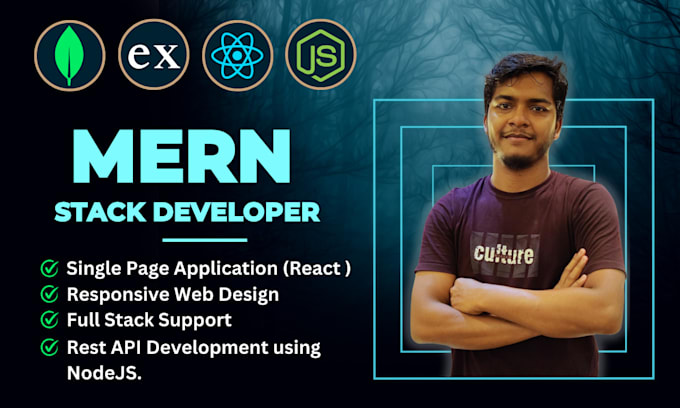Build React Js Node Js Front End And Full Stack Website By Tareq Fiverr