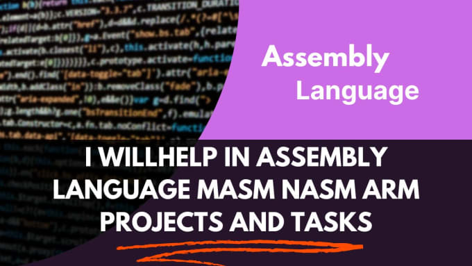 Help In Assembly Language Masm Nasm Arm Projects And Tasks By