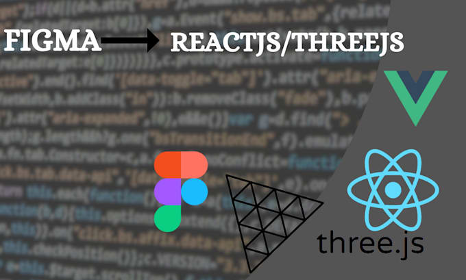 Build Figma To Reactjs Vuejs Nextjs Threejs Front End Developer 3d Web