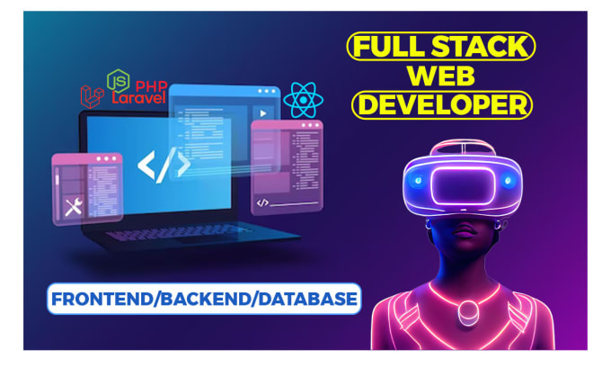 Be Your React Node Js Php Laravel Full Stack Web Developer Saas