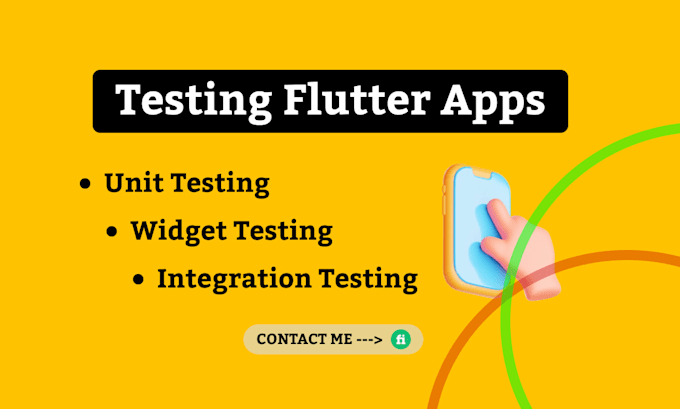 Test Your Flutter App Using Unit And Widget Tests By Tauseefr2 Fiverr