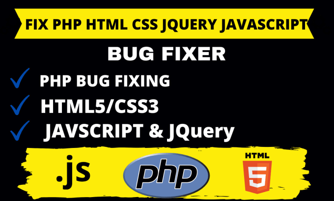 Code Help Fix Php Html Css Javascript Jquery Bugs By Sohailraheem
