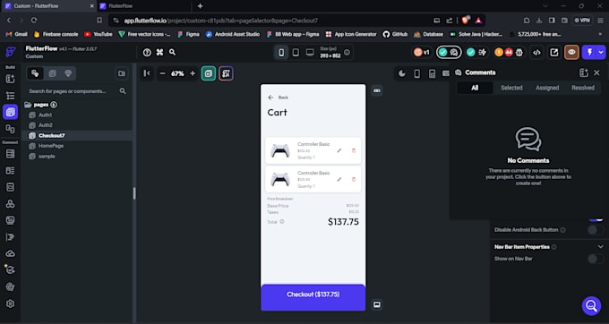 Develop Ui Using Flutter Flow By Hardikkoladiya1 Fiverr