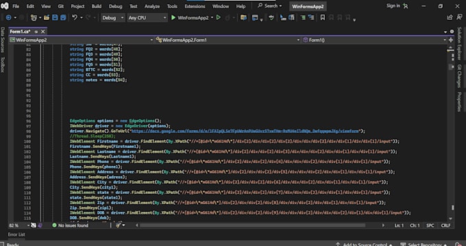 Create Automation Tool Using Csharp Winforms By Beast Tech112 Fiverr